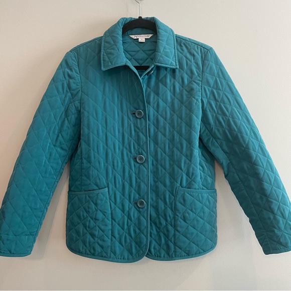 Pendleton | Jackets & Coats | Pendleton Vintage 9s Quilted Grandmacore ...